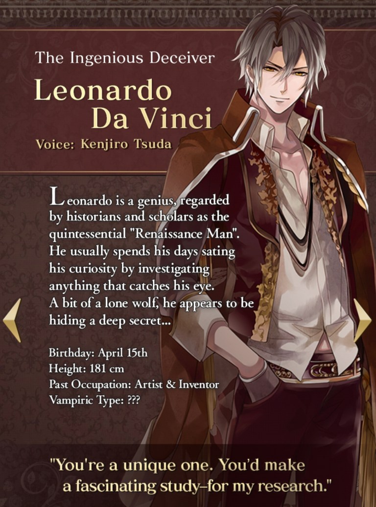 Ikémen Vampire | Game Review | Sweet & Spicy | Otome Game Reviews