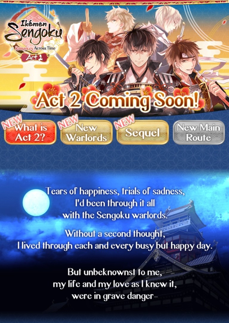 Ikémen Sengoku | Game Review | Sweet & Spicy | Otome Game Reviews