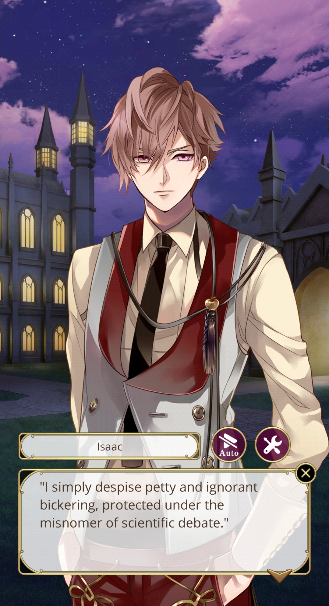 Isaac Newton | Character Review | Ikémen Vampire | Sweet & Spicy ...