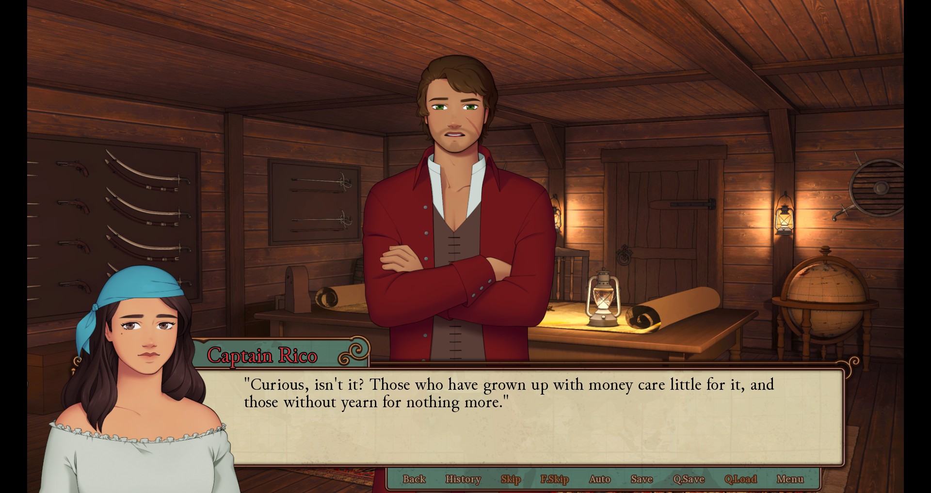 The Spanish Privateer | Game Review | Sweet & Spicy | Otome Game Reviews