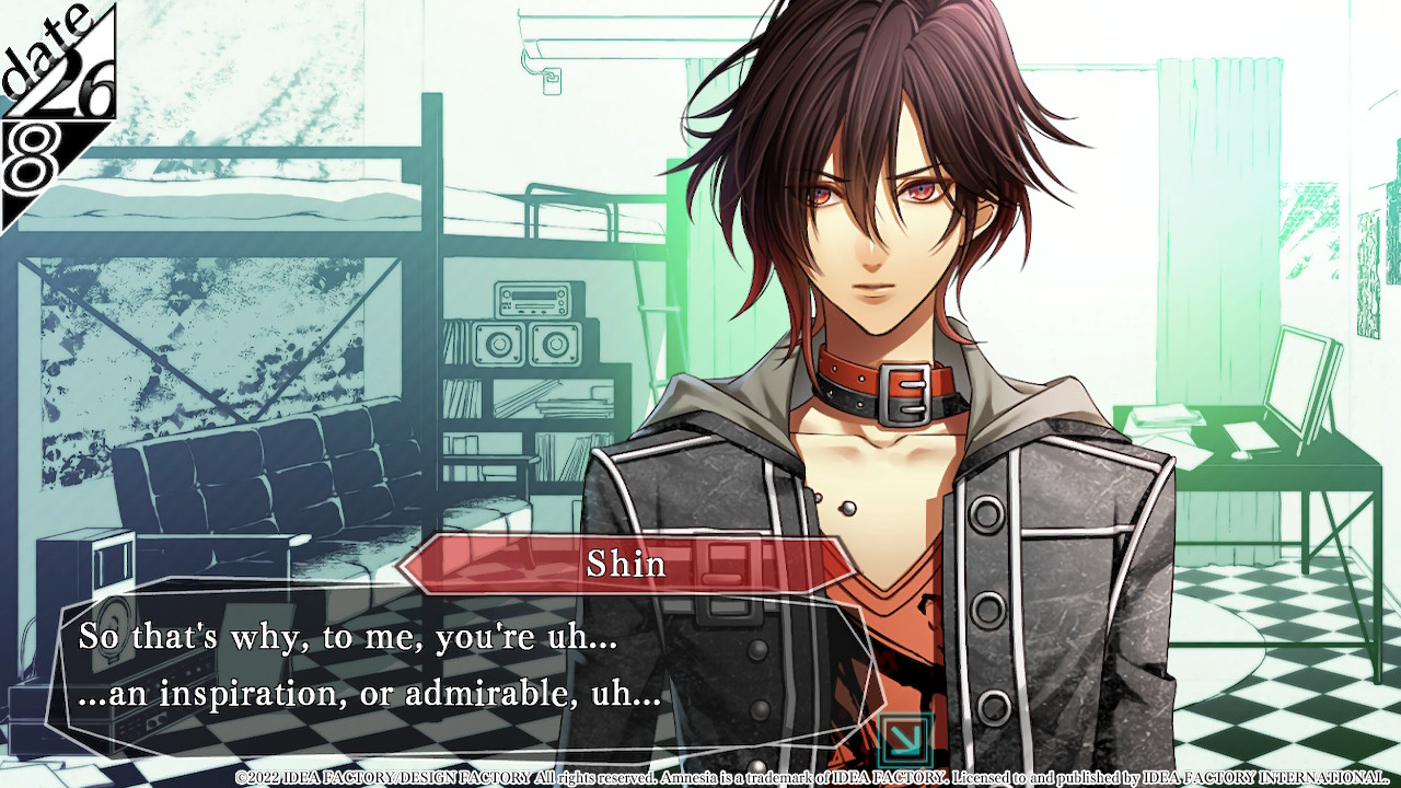 Shin | Character Review | Amnesia: Memories | Sweet & Spicy | Otome ...